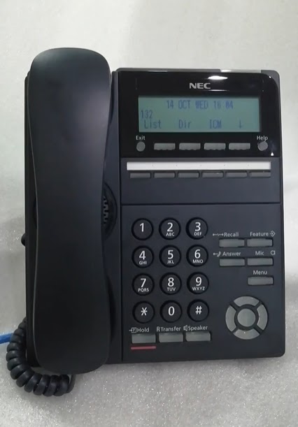 IP Phone Review NEC ITK-6D-1(BK)TEL DT920 series
