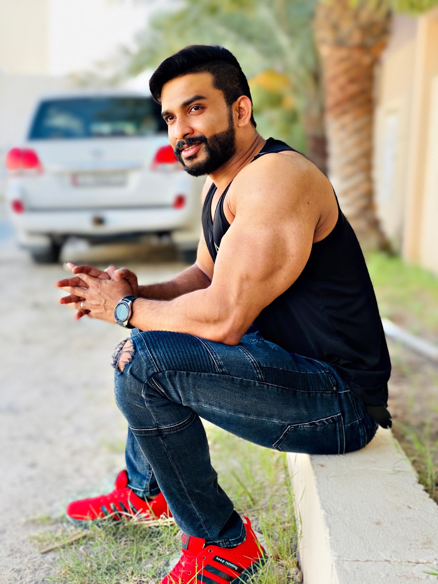 world bodybuilders pictures: cute pakistani qatri bodybuilder nowfal ...