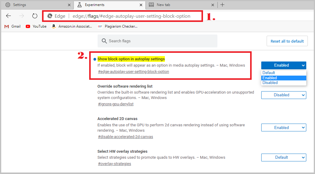 How To Disable Media AutoPlay in Microsoft Edge Browser.