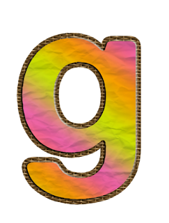 Abecedario con Arco Iris en Tonos Pastel. Alphabet with Pastel Colors ...