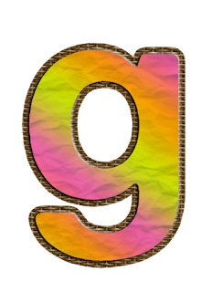 Abecedario con Arco Iris en Tonos Pastel. Alphabet with Pastel Colors ...