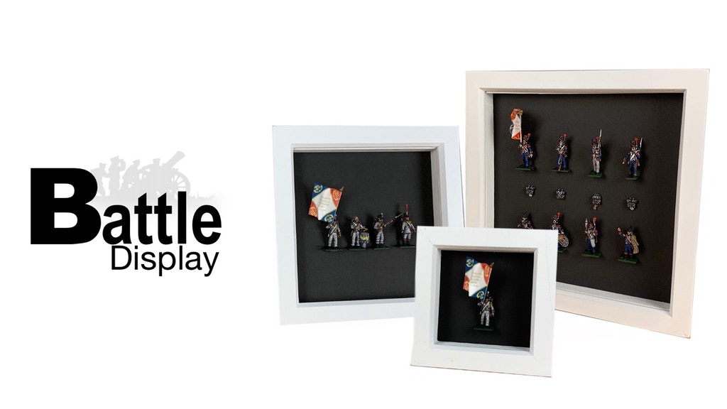 Tabletop Fix: David - Painted Napoleonic Miniature Wall Displays ...