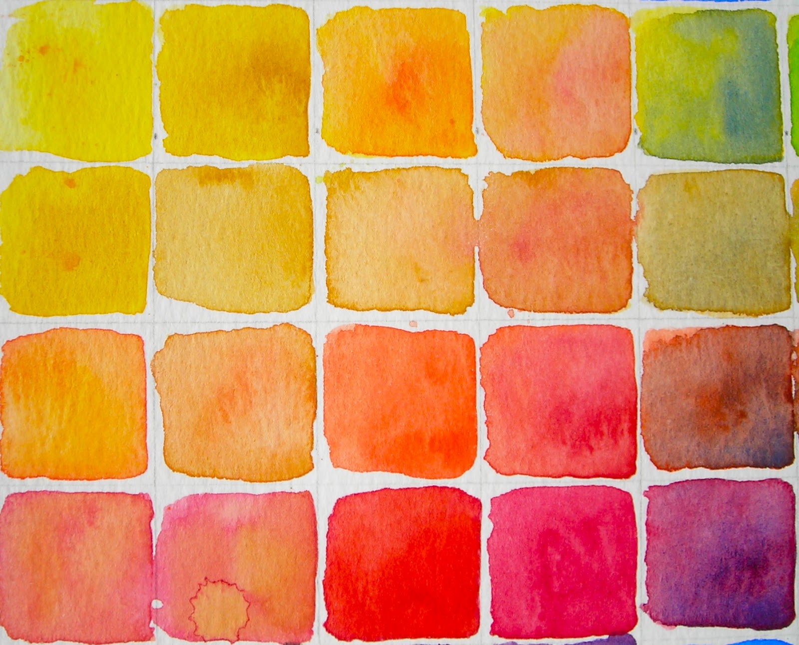 Sketchbook Wandering : Delicious Color Charts