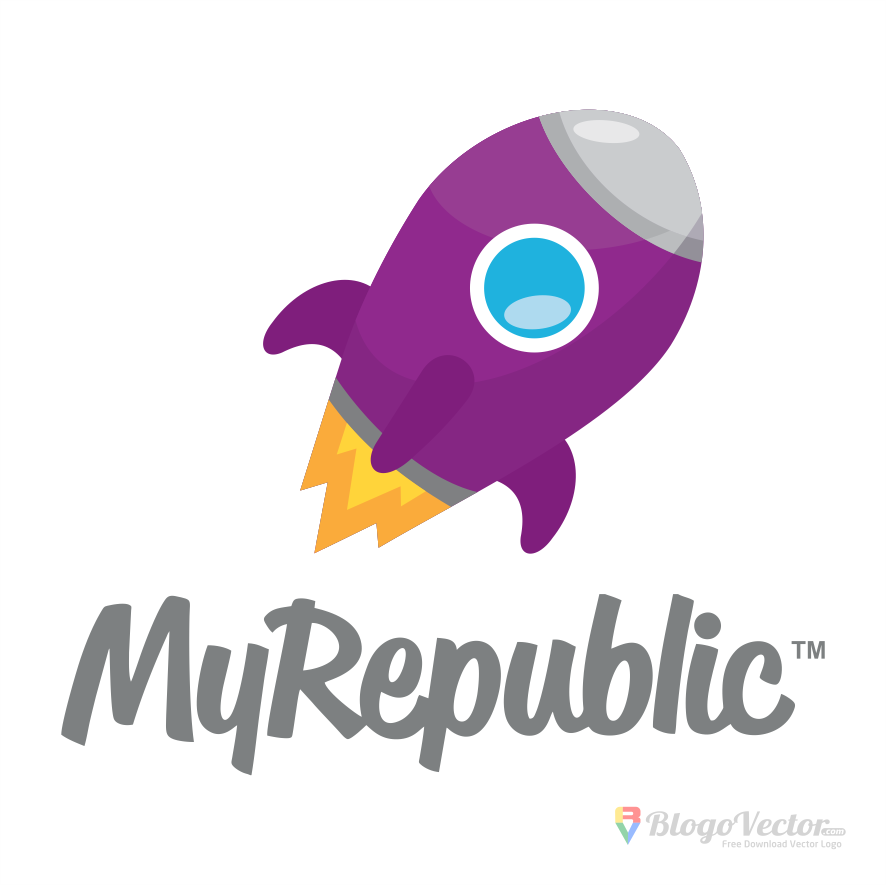 MyRepublic Logo Vector - BlogoVector