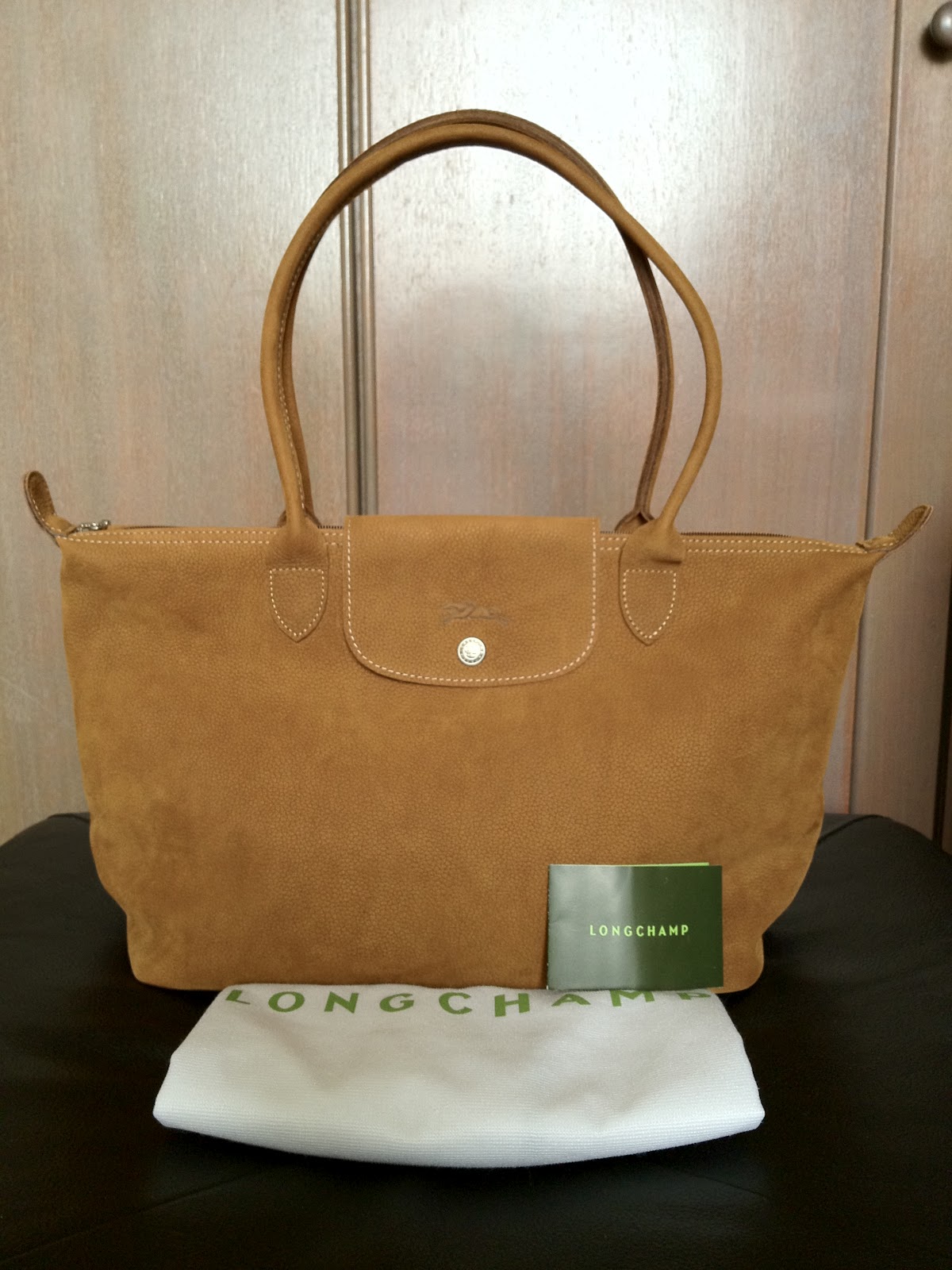 ♦ Urbane Mannequin ♦: 100% AUTHENTIC LONGCHAMP VEAU FOULONNE SUEDE TOTE ...