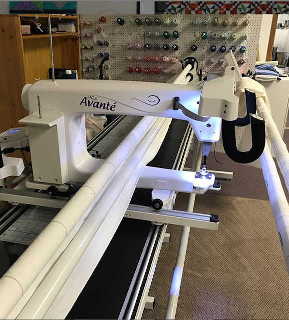 de Jong Dream House: Quilt #127 :: Long Arm Minnie