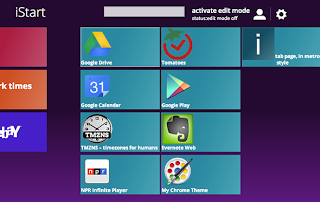 Technology World: iStart New Tab Page: Windows 8 Style New Tab Page For ...
