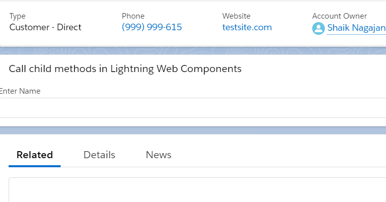 Salesforce Code Crack: Using child component methods in parent component in Lightning Web ...