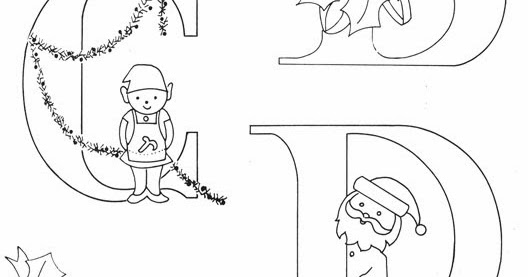 RISCOS DAS LETRAS DO ALFABETO TEMA NATAL PARA PINTURA EM TECIDO ...
