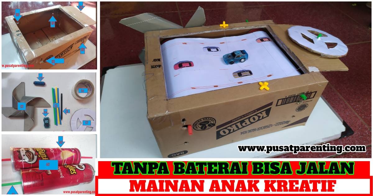 Mainan Anak Mobil Mobilan Dari Barang Bekas - PUSAT PARENTING