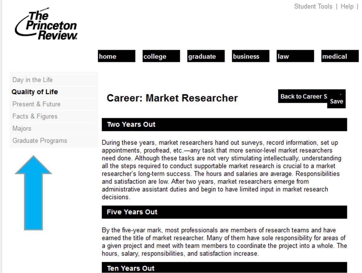 JBMS AVID: Career/Major (7th Grade)