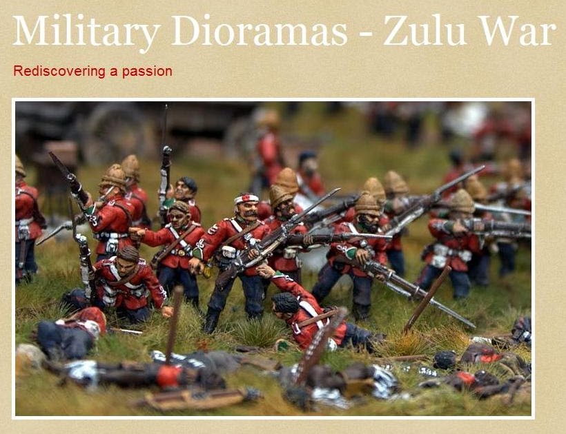 Wargaming the Zulu War: Zulu War - Military Dioramas blog