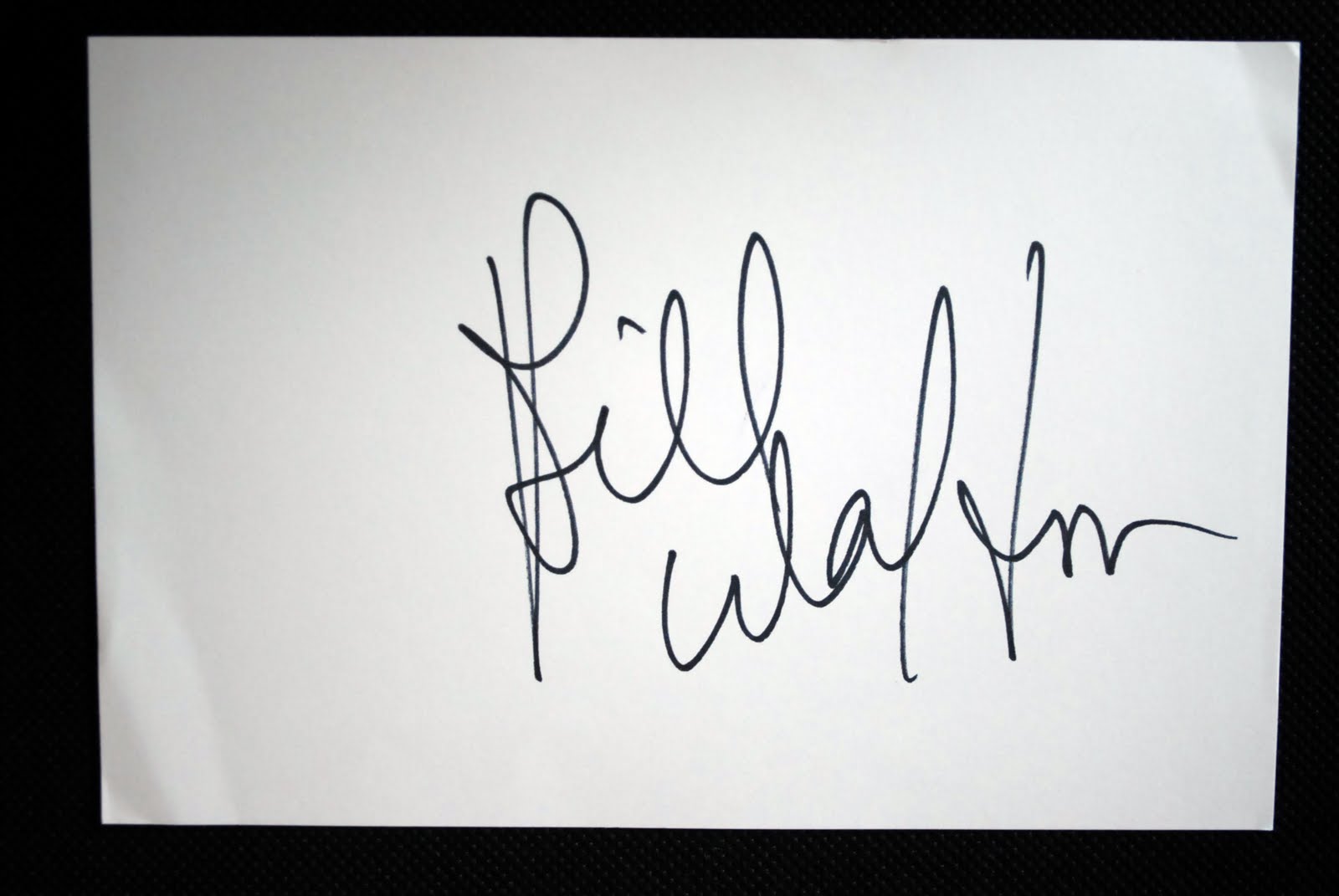 Mark's TTM Autograph Collection: Bill Walton