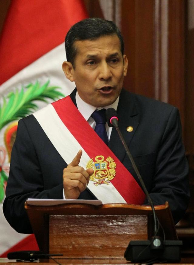 PBI Perú 2015, Según Ollanta Humala