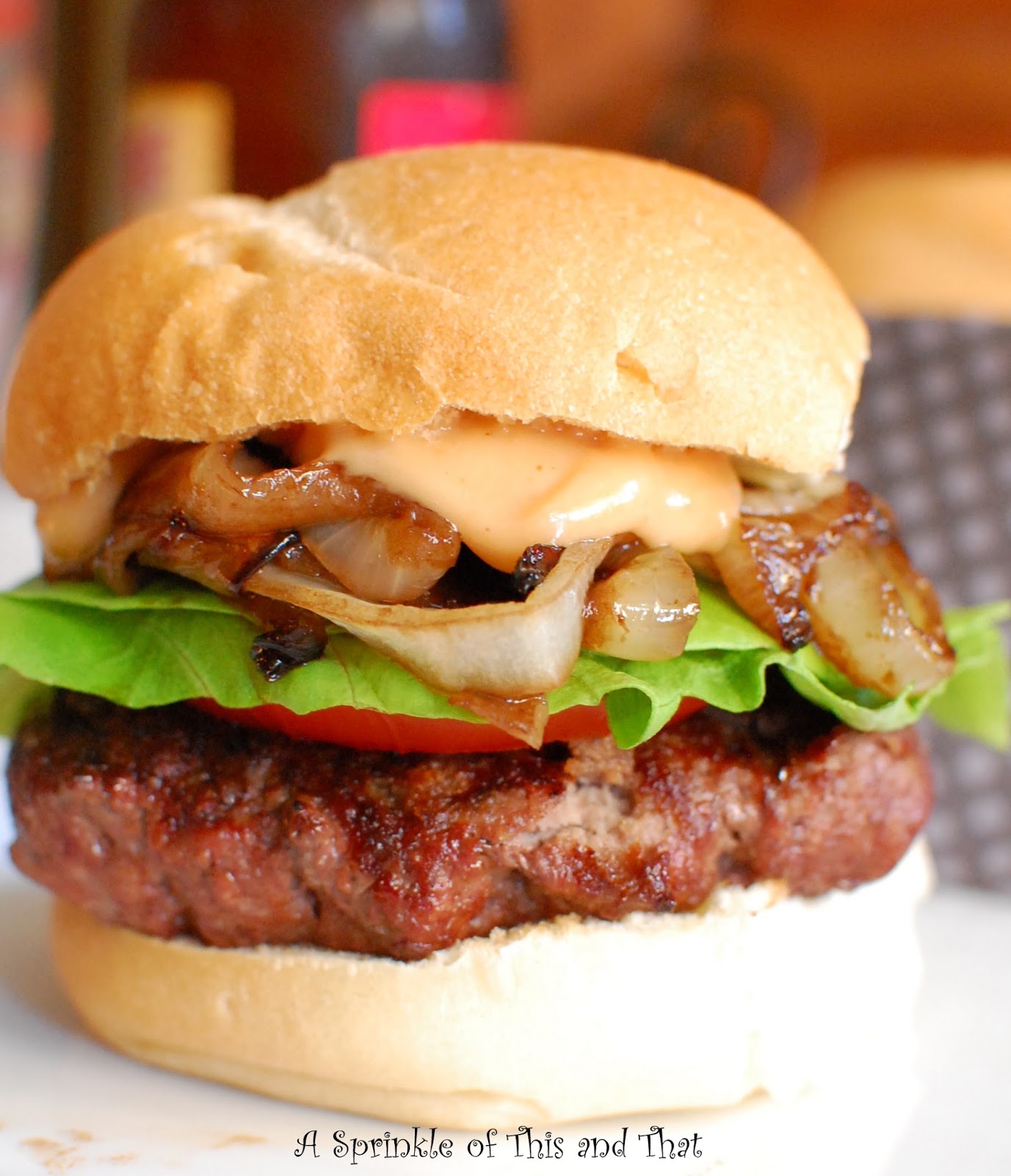 A Sprinkle of This and That: Throwback Thursday - Pub Burger