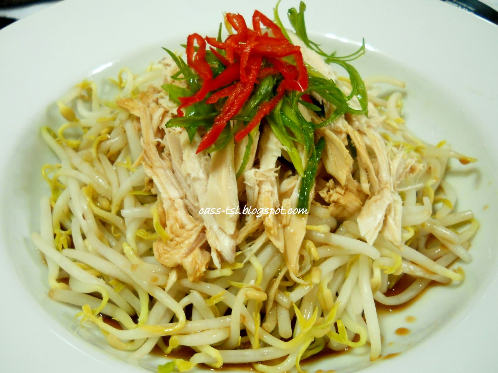 ** 搵到食 **: 芽菜鸡 (Nga Choy Gai) Shredded Chicken with Bean Sprouts