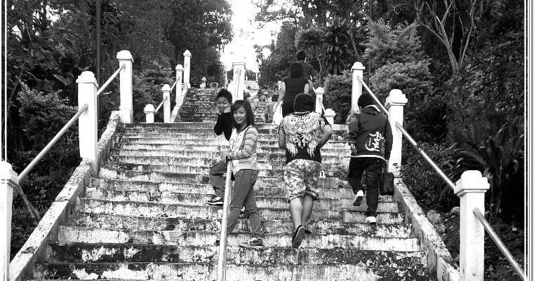 Stairs to the Lourdes Grotto in Baguio - Travex Travels - Travel ...