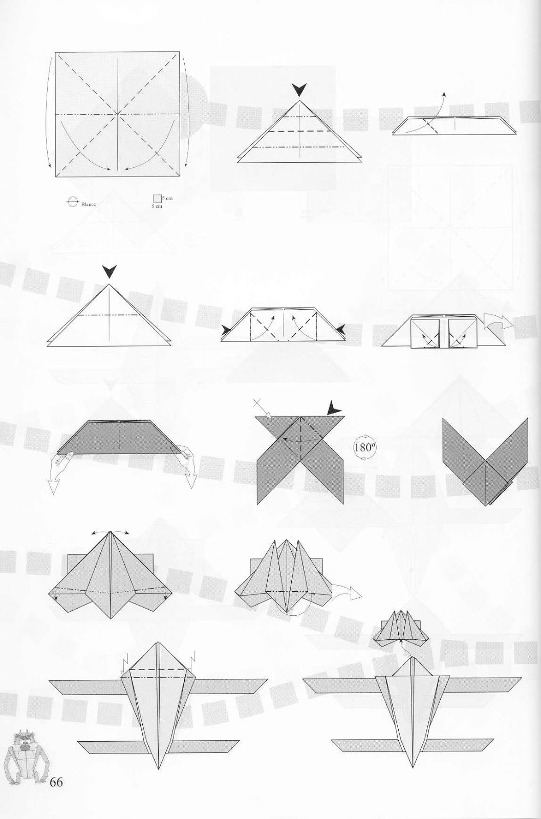 Origami Cartoon 1-Halle - Ruby Book Origami