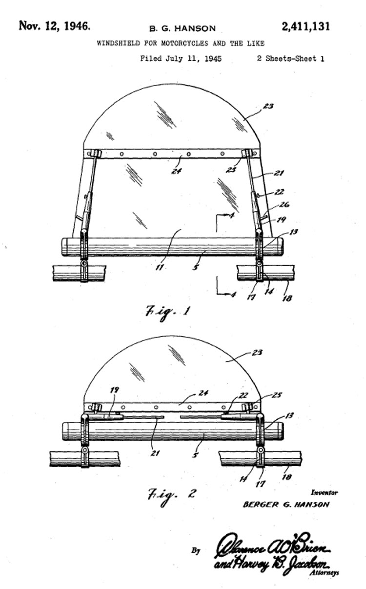 Musings Of A Motorcycle Aficionado........: Hanson Sport Windshield