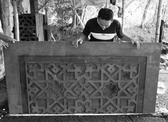 GRC ARTIKON: Panel GRC Relief Ornamen Dinding Masjid