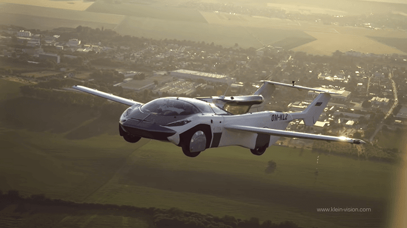 Flying car completes first-ever test flight between airports in 35 minutes!