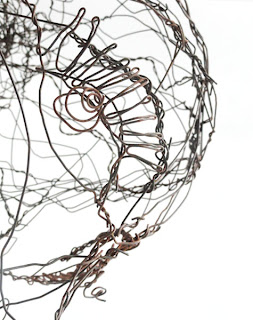 Art At Woodstock: Sculpture: Wire Busts