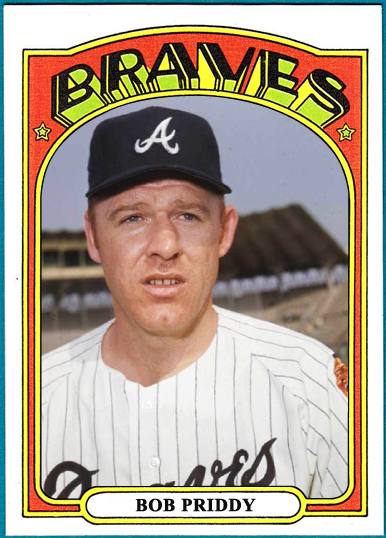 WHEN TOPPS HAD (BASE)BALLS!: MISSING IN ACTION: 1972 BOB PRIDDY