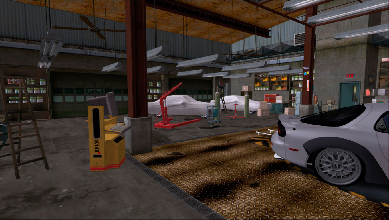 Garagem do NFS World para Tuning Mod - Tuning Mod Parts - Peças para ...