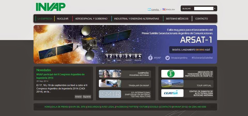 EVANGÉLICOS en PATAGONIA: INVAP - DESARROLLO CIENTÍFICO PATAGÓNICO y ...