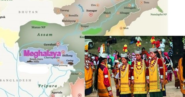 Ethnic origin of Khasi in Northeast India