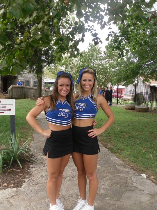 NFL and College Cheerleaders Photos: Middle Tennessee State Cheerleader ...