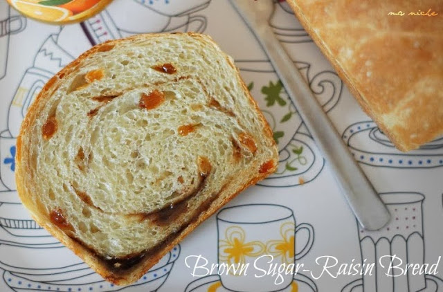 Ma Niche : Brown Sugar-Raisin Bread