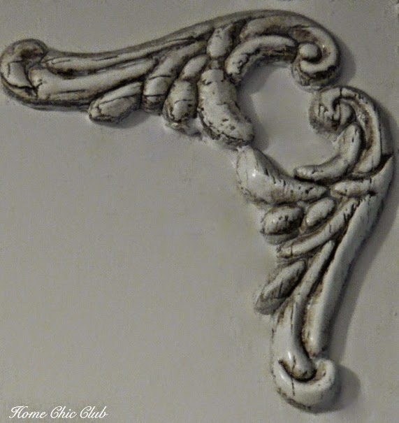 Embellishment with wooden ornaments | Home Chic Club: Embellishment ...