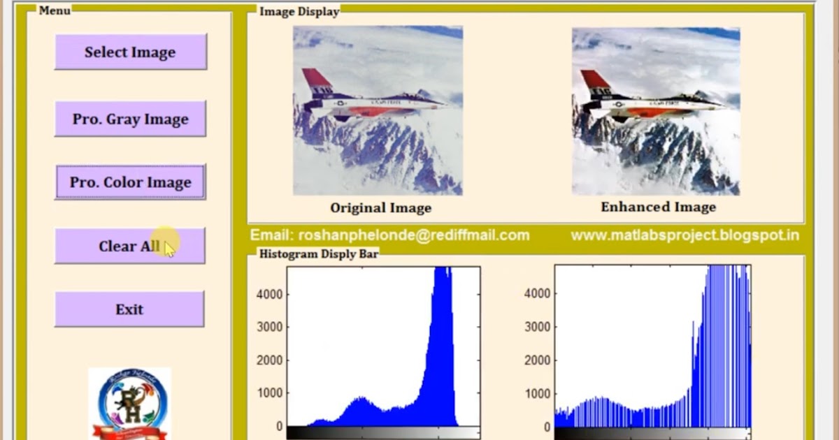 Matlab Code For Image Enhancement Using Histogram Equalization And Bi Histogram Equalization