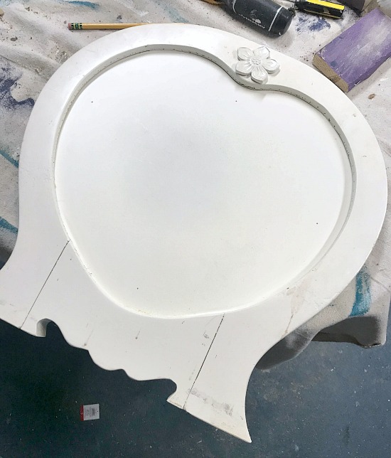 DIY Repurposed Chair Key Organizer