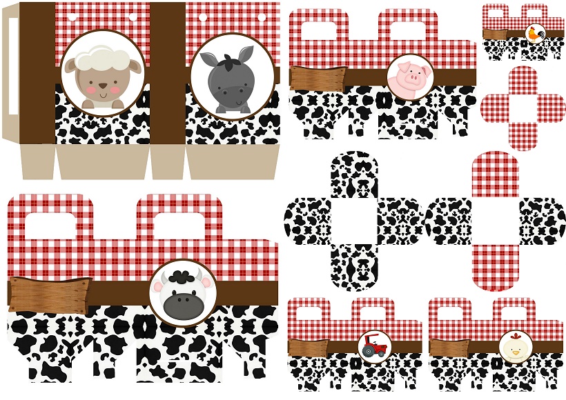 Baby Farm: Free Printable Boxes. - Oh My Baby!