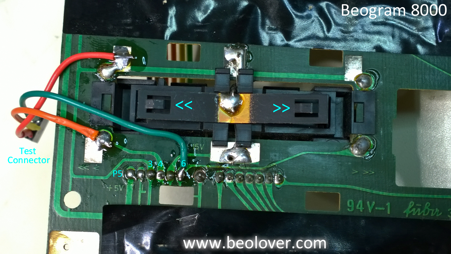 beolover: Beogram 8000: Trouble-Shooting Test Phase 1