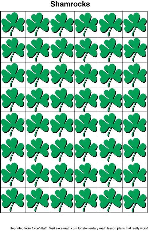 Excel Math: Getting creative in your classroom this St. Patrick's Day!