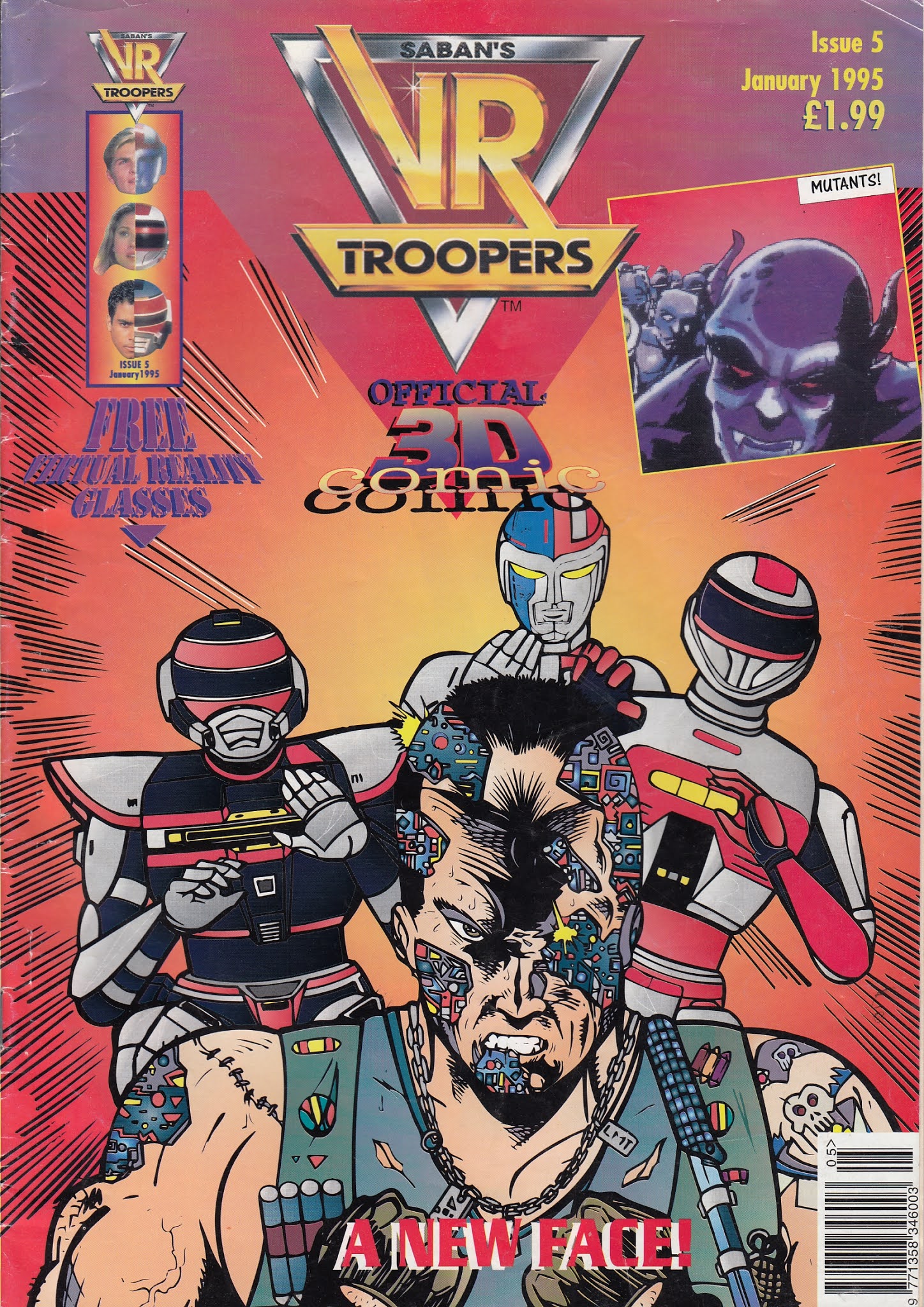 Boys Adventure Comics: VR Troopers - from Phoenix Press
