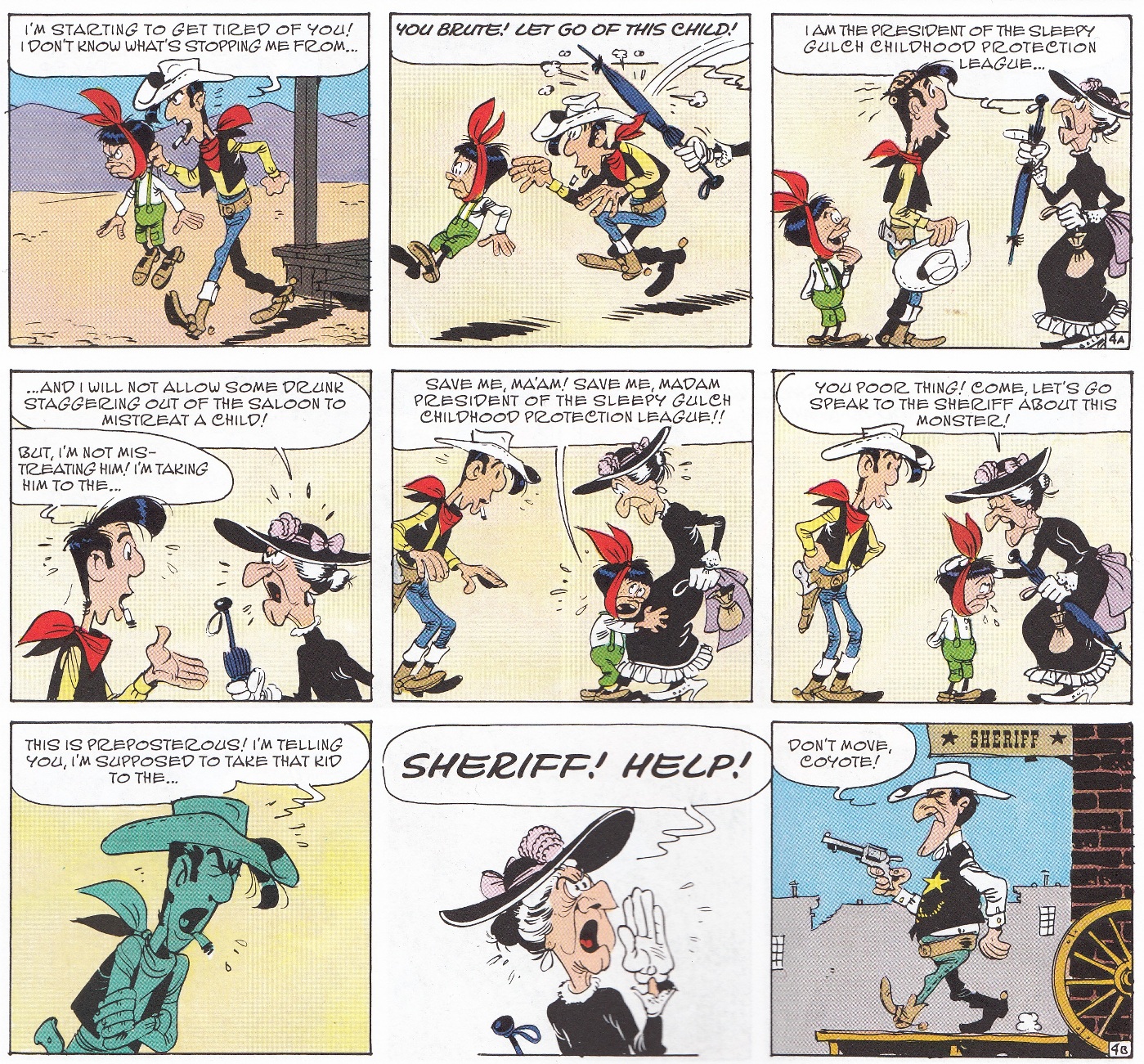 Comic Characters: LUCKY LUKE