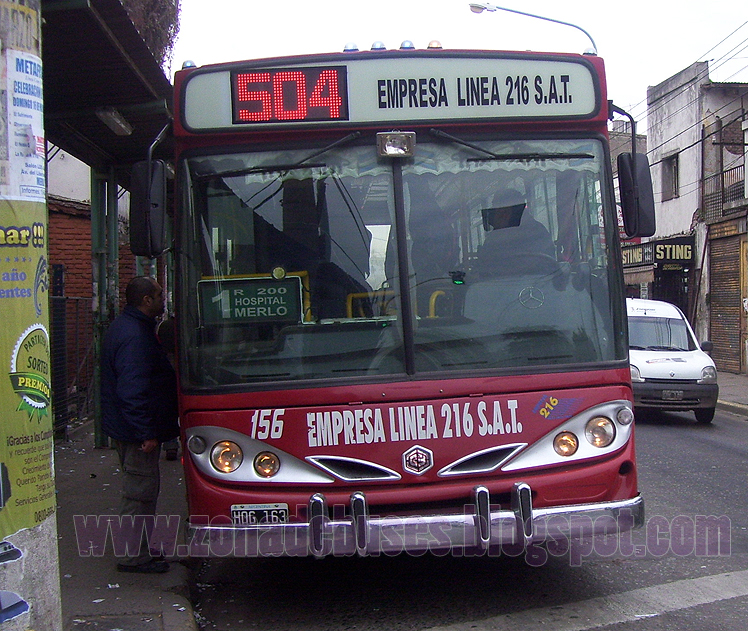 Colectibus - Zona de Buses: LINEA 504