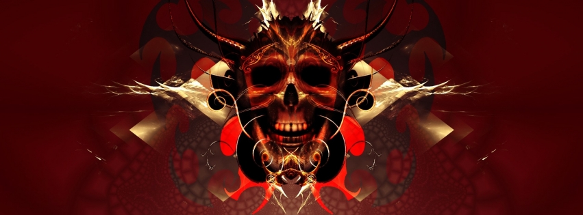 Skull Facebook Covers - Học tiếng nhật, java và mọi thứ