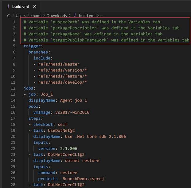 Chamindas Devops Journey With Msft Enhanced Yaml Conversion For Azure Devops Classic Build