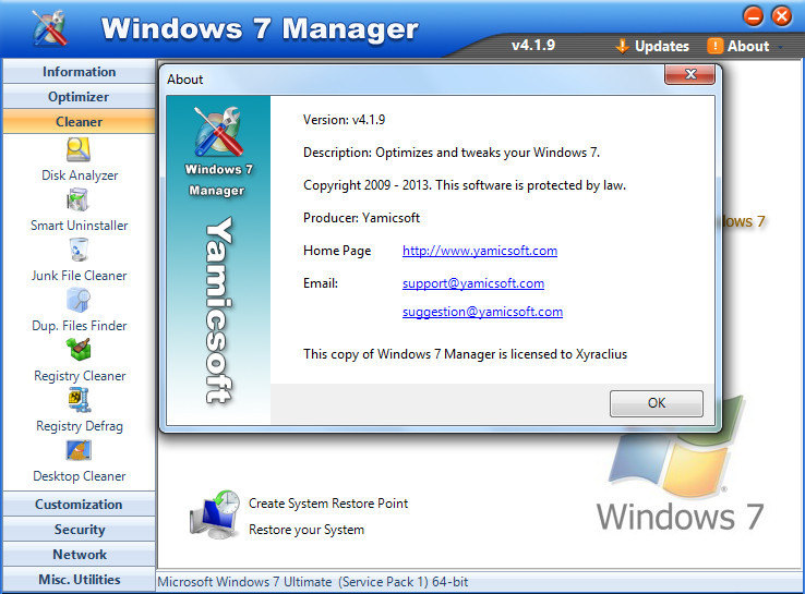 Yamicsoft windows 7 manager 4.1 1 setup keygen patch : pauracdock