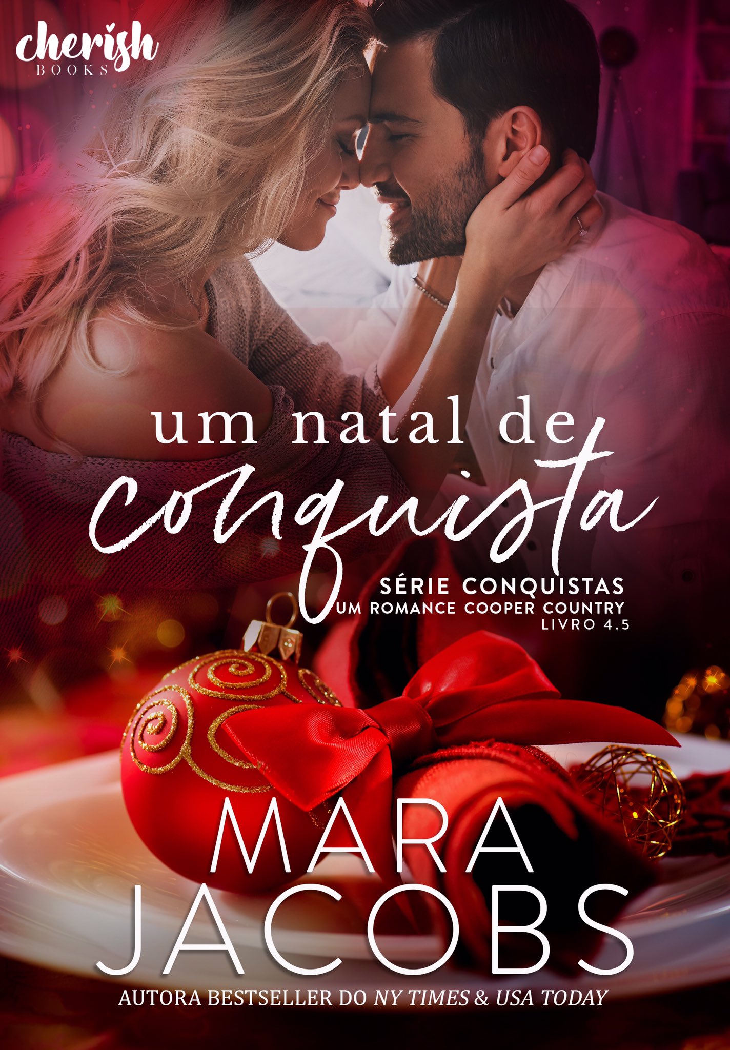 Resenha #624: Um Natal de Conquista - Mara Jacobs (Cherish Books BR)