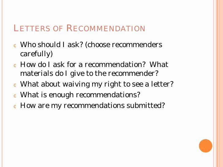 Amcas Letter Of Recommendation Guidelines - Formal Letter