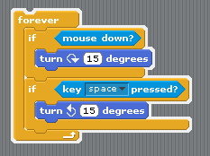 IST year 9 2011 :): Scratch and Programming control structures