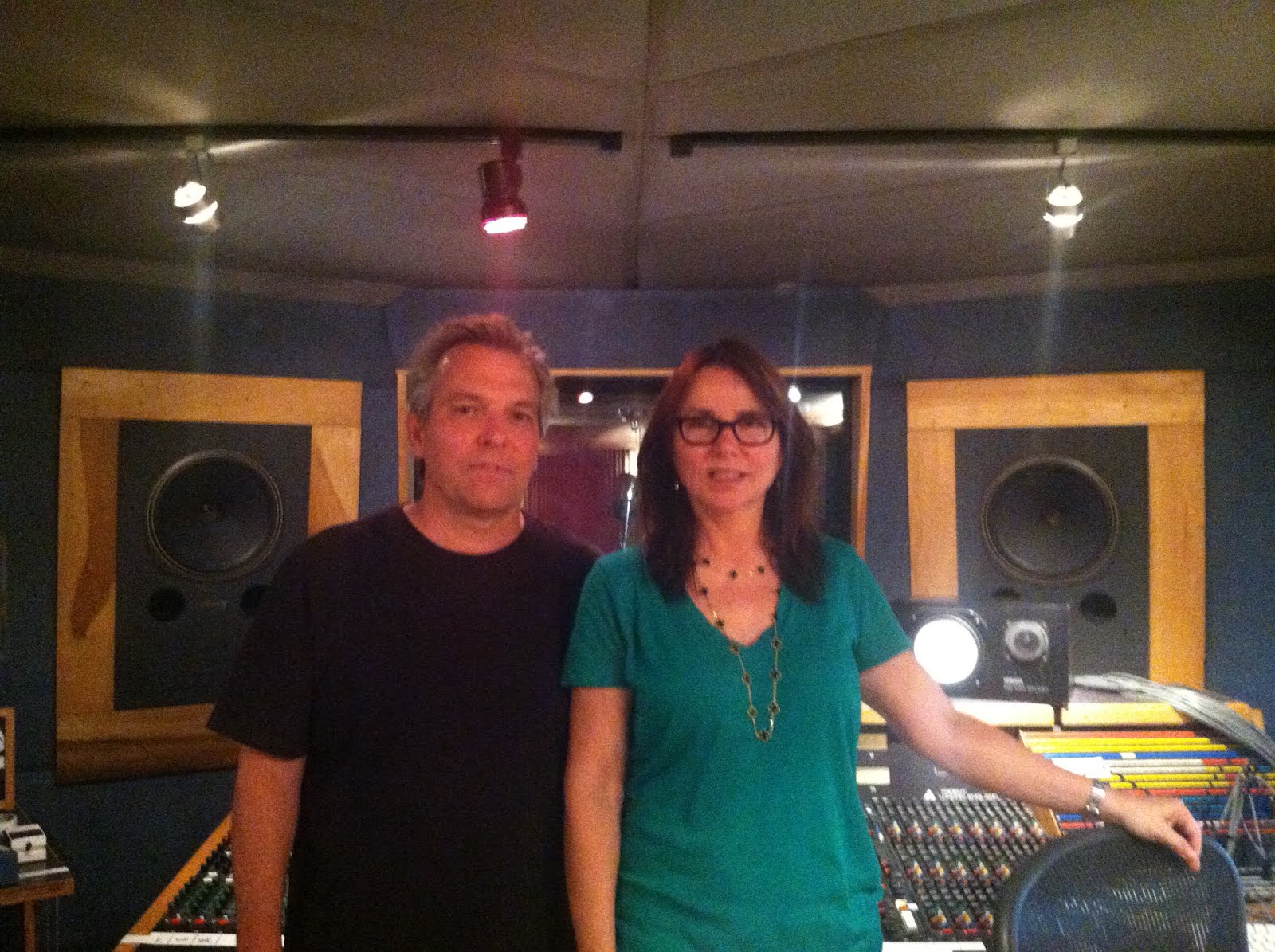 Patty Smyth and Keith Mack of Scandal @ Threshold Recording Studios ...
