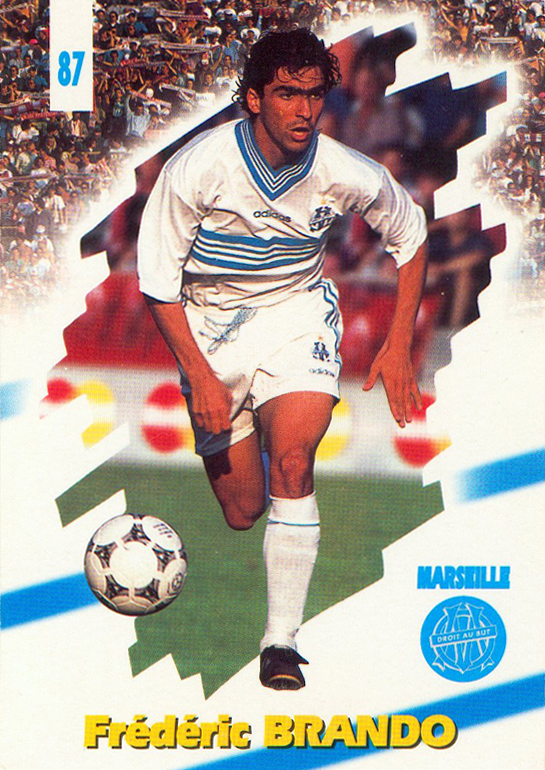 Olympique de Marseille | Trading Cards: Panini Official Football Cards 1998