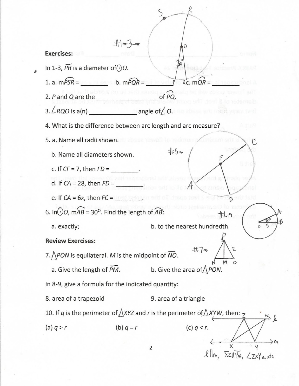 Geometry, Common Core Style: PARCC Practice Test Question 24 (Day 167)